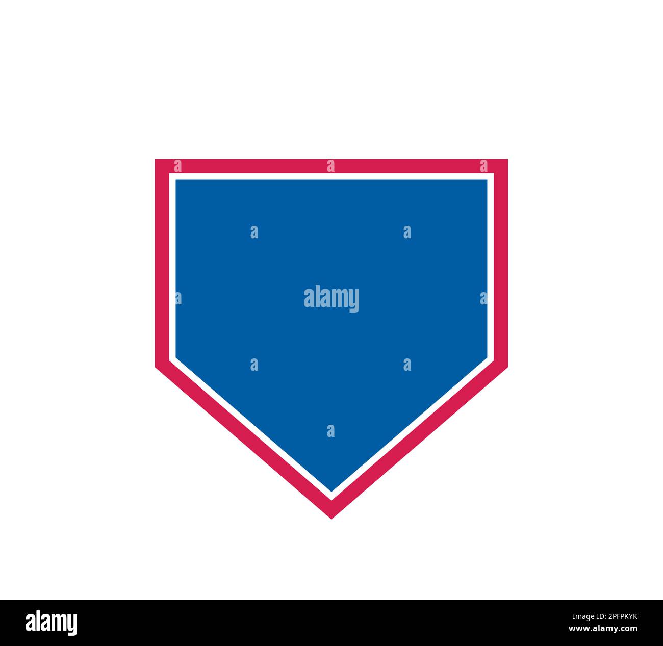 Baseball Home Plate Vector illustration. Silhouette. Playing. Home base ...