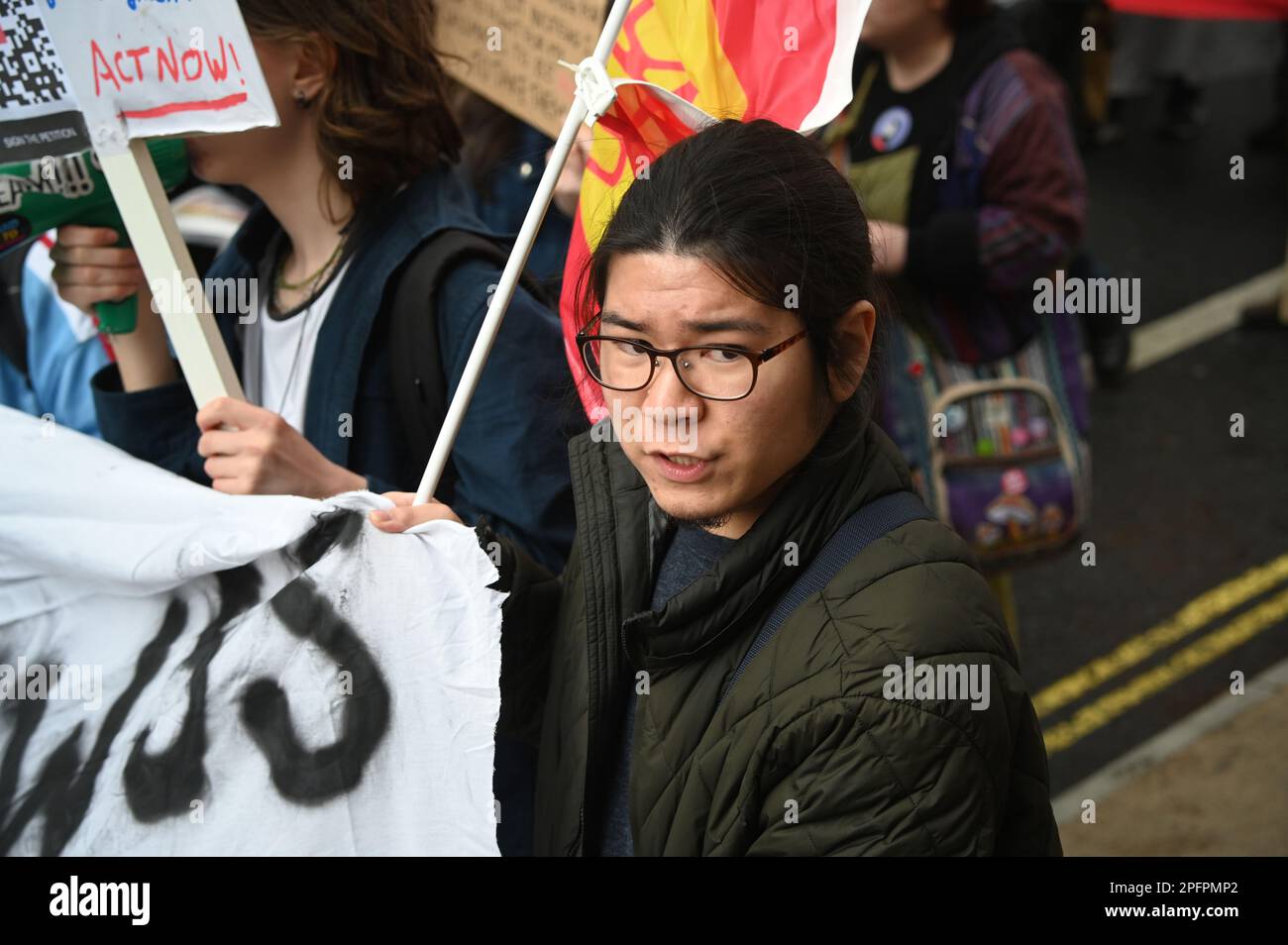 Stand up to sinophobia hi-res stock photography and images - Alamy