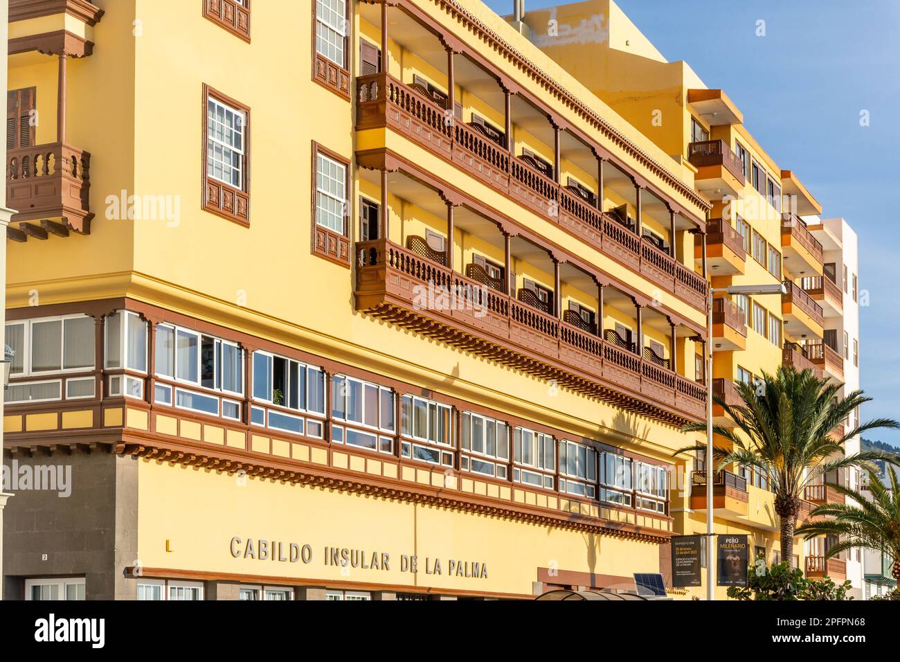 Consejo Insular de La Palma building, Avenida Marítima, Santa Cruz de ...