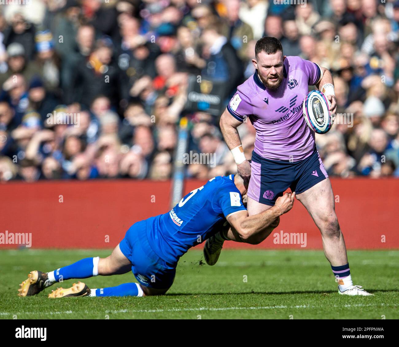 Edinburgh, UK. 18th Mar, 2023. 18th March 2023; Murrayfield Stadium ...