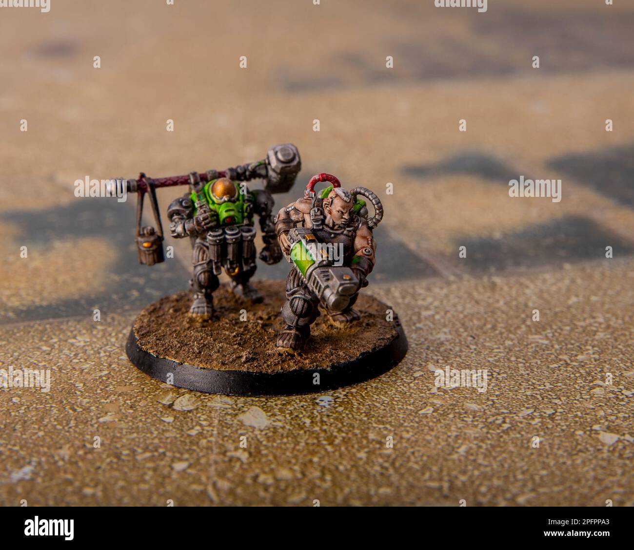 Cthonian Beserks, Leagues of Votann, painted Warhammer 40K Figures ...