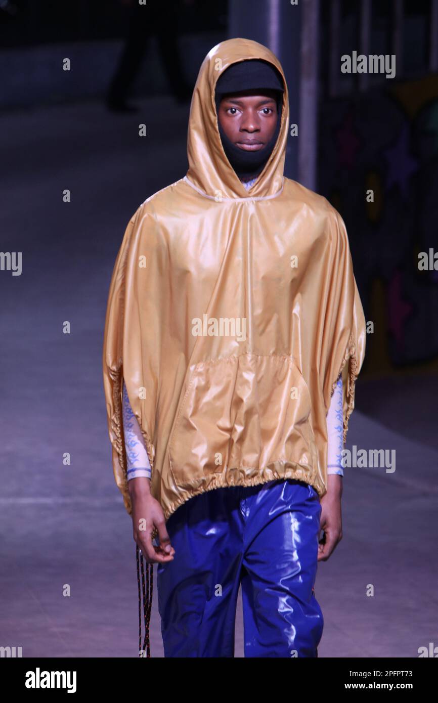 Porto, Portugal. 17th Mar, 2023. A model walks the runway with the ...