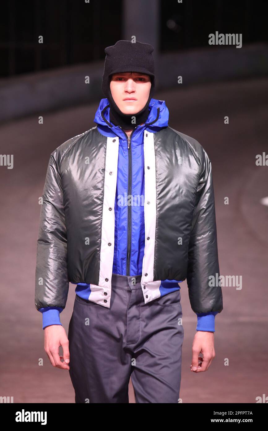 Porto, Portugal. 17th Mar, 2023. A model walks the runway with the ...