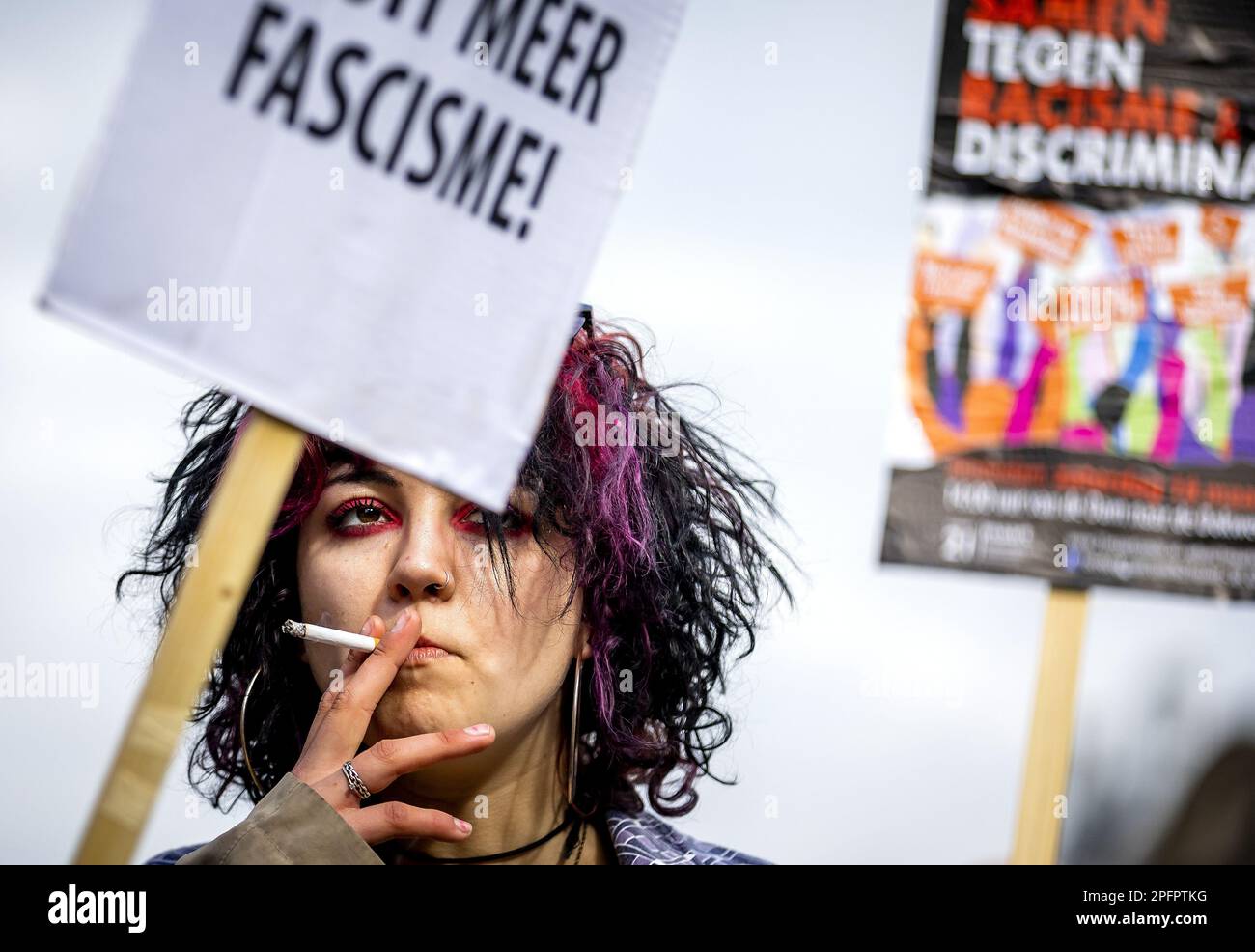 AMSTERDAM - Demonstrators are marching against racism and ...