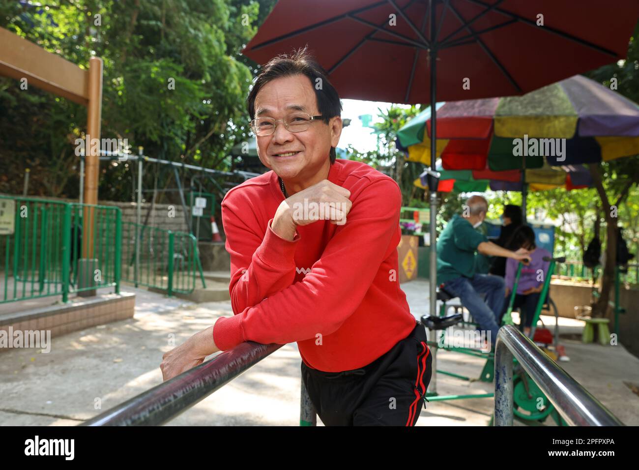 Interview with So Chi-keung; who recovers from SARS-CoV, at Bishop Hill, Shek Kip Mei. 19FEB23 ...