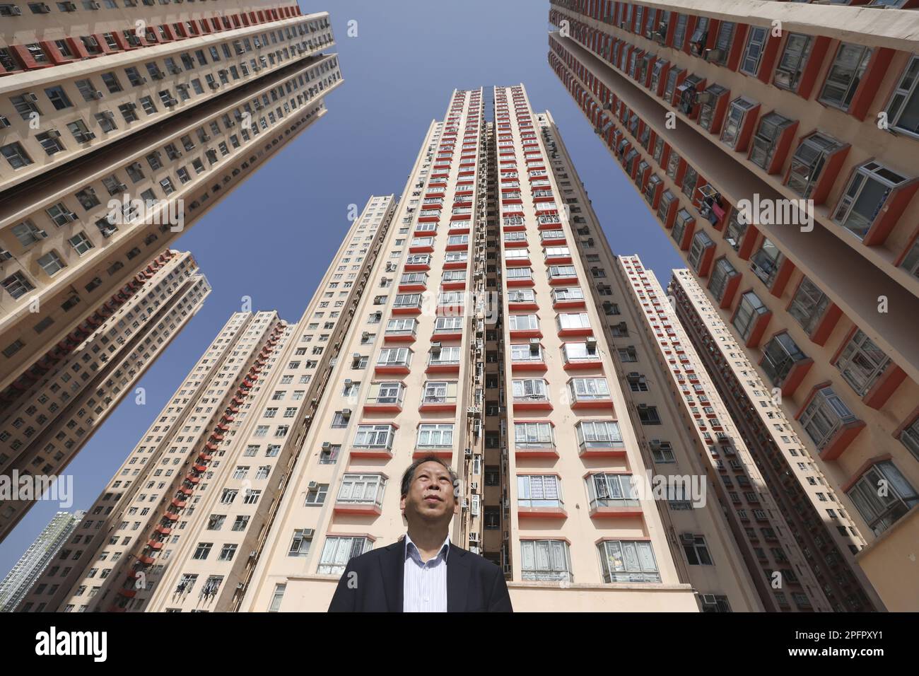 Wilson Yip Hing-kwok, chairman of Amoy Gardens Owners Joint Committee ...