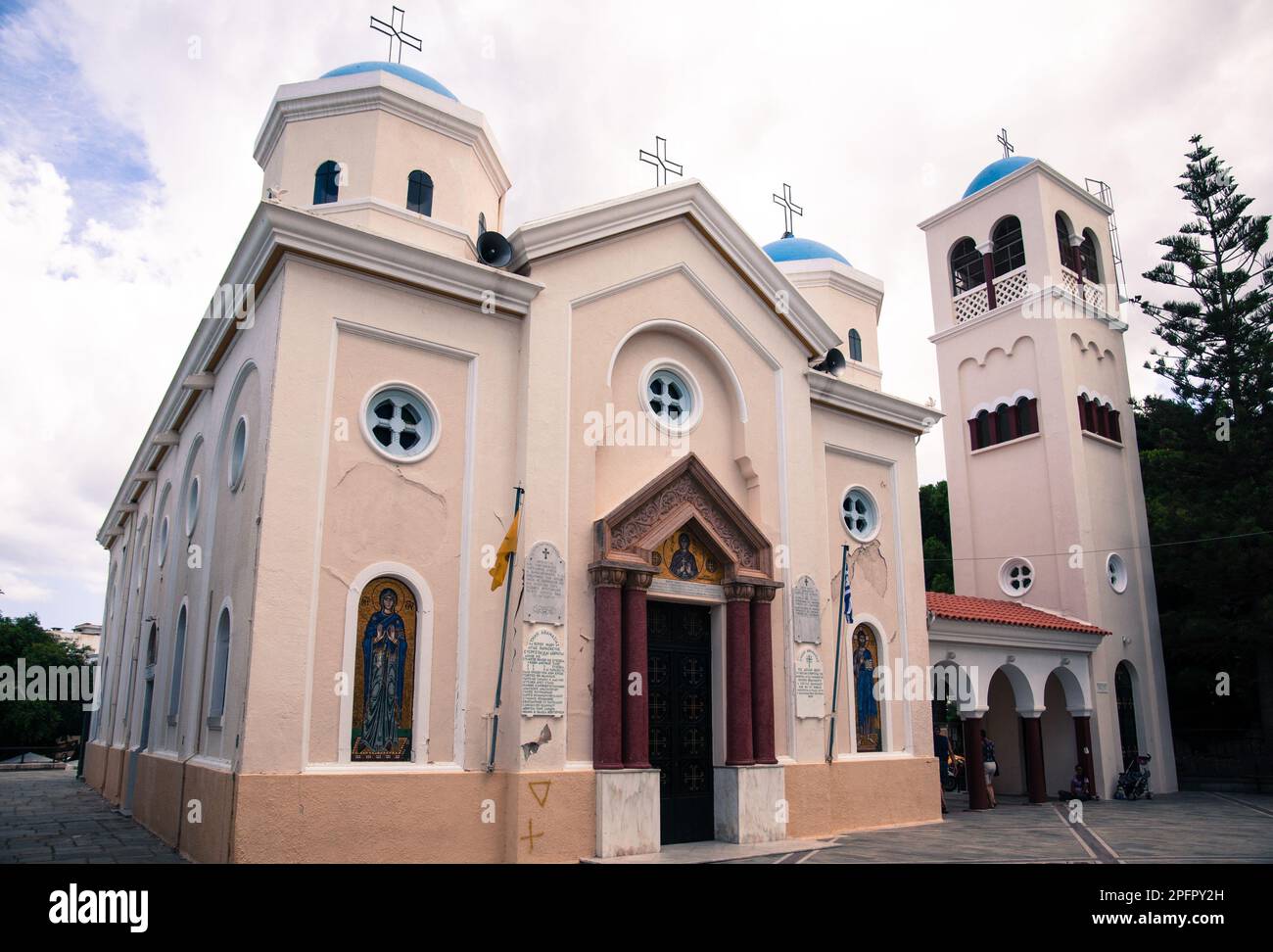 Greece, Simi Island, landscape of island in summer time. Credits ...