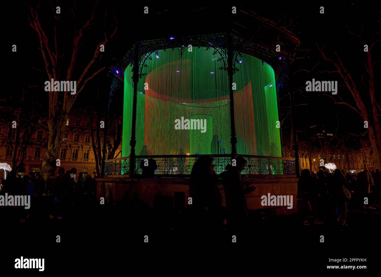 Festival of lights in Zagreb Croatia Stock Photo - Alamy