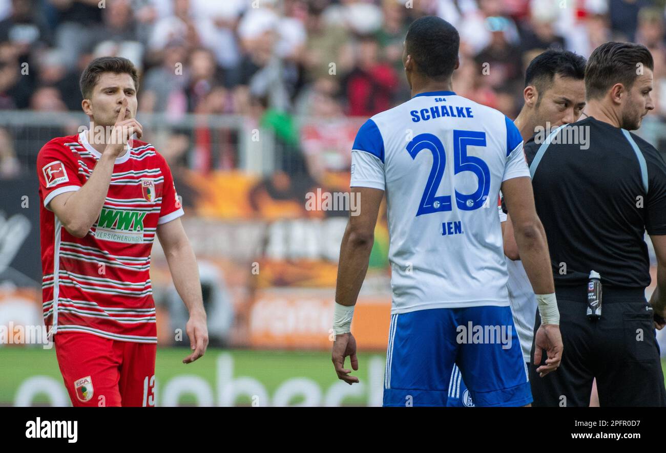 Augsburg, Germany. 18th Mar, 2023. Soccer, Bundesliga, FC Augsburg - FC ...