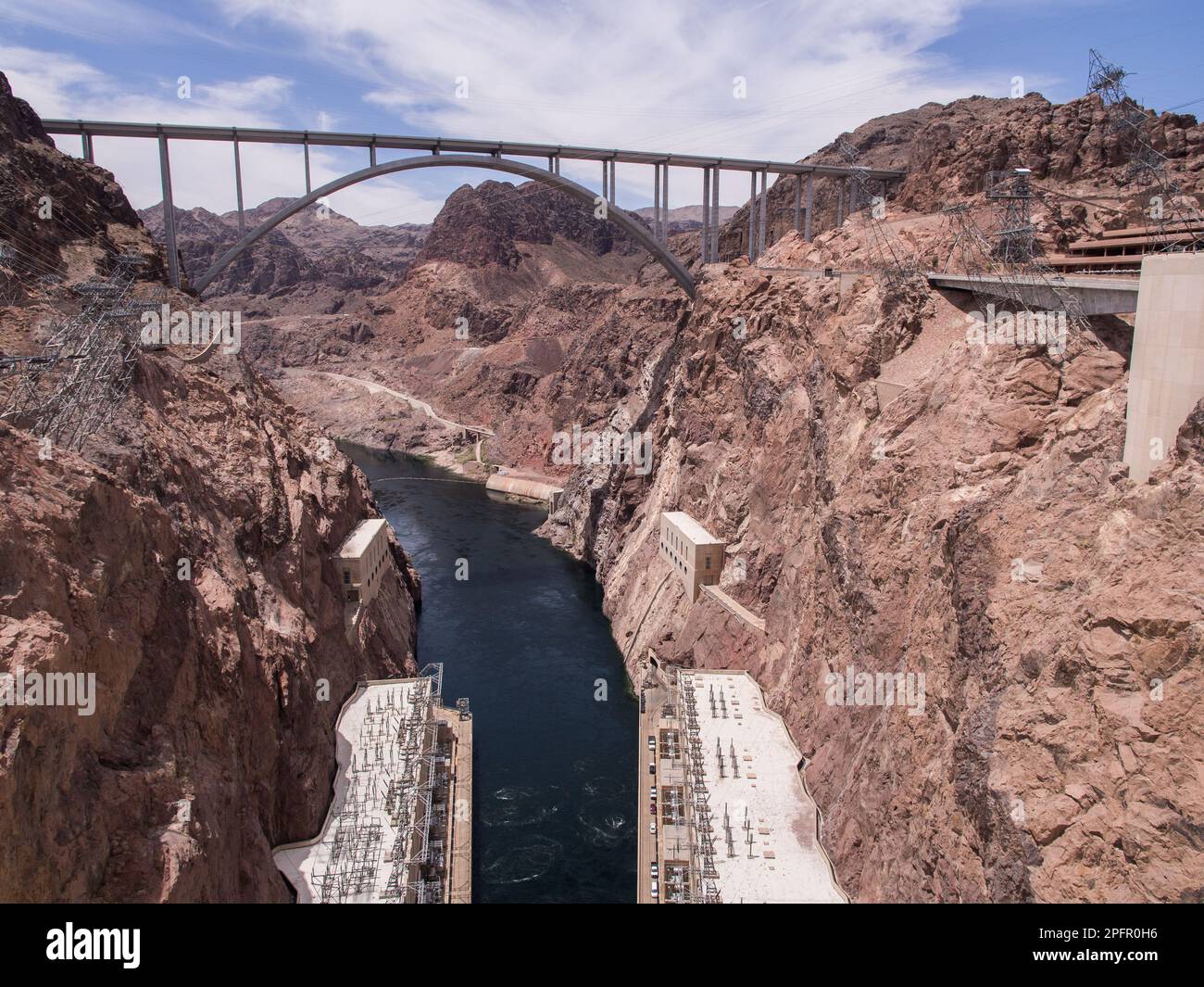 View over the Colorado River and the Mike O'Callaghanâ€“Pat Tillman ...