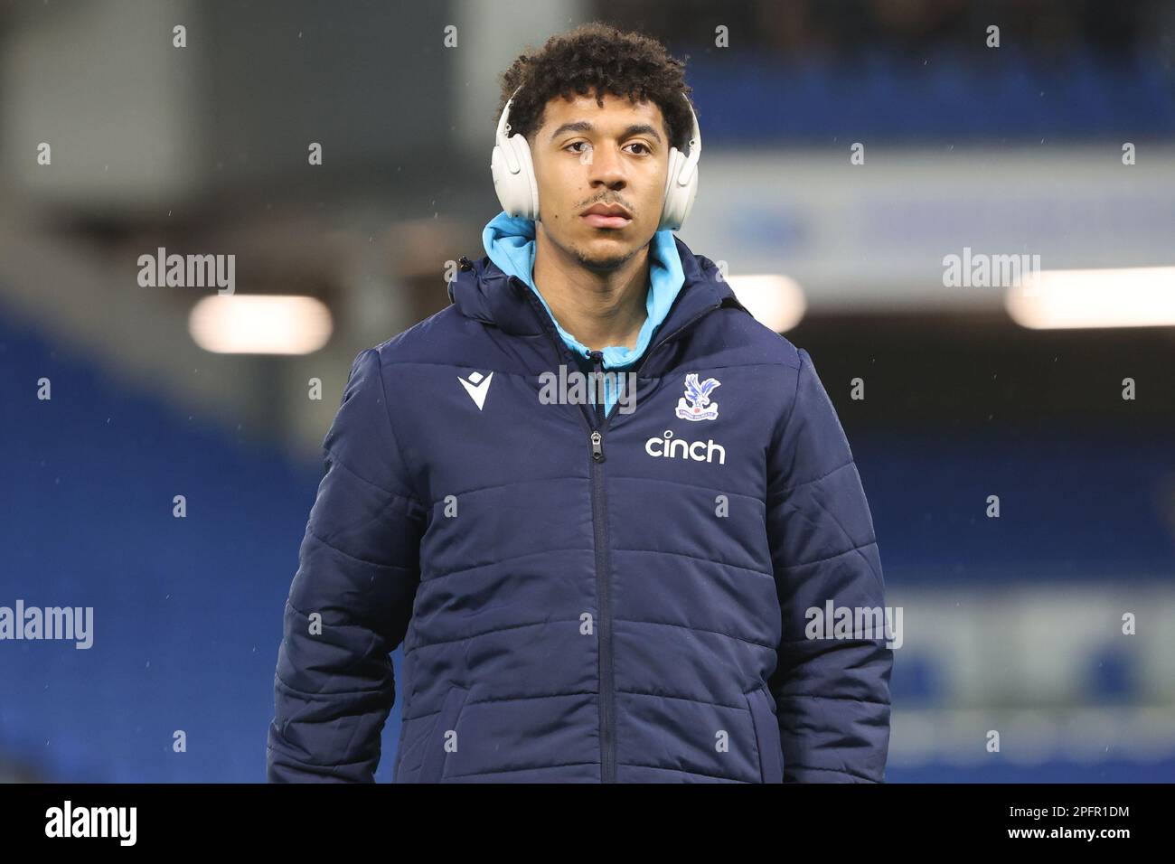 Chris Richards of Crystal Palace at the AMEX stadium in Brighton Stock ...