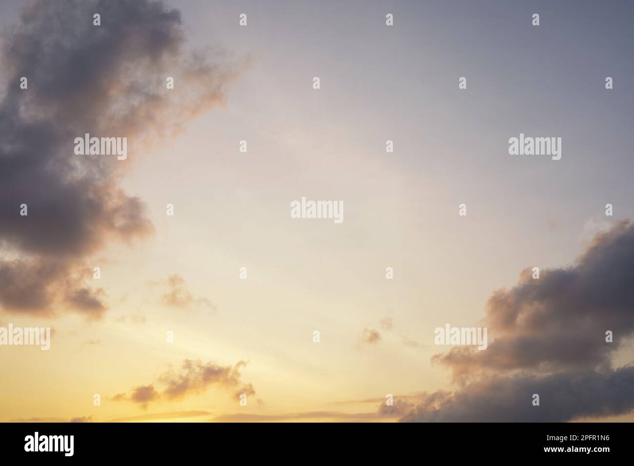 Summer blue sky cloud gradient light white background. Beauty clear ...