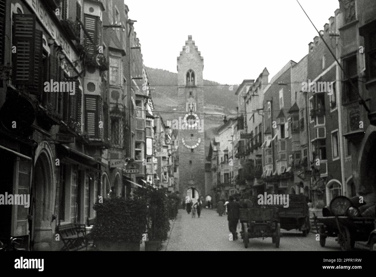 Bolzano - Vipiteno, Calice, Passo del Giovo 1938 Stock Photo - Alamy