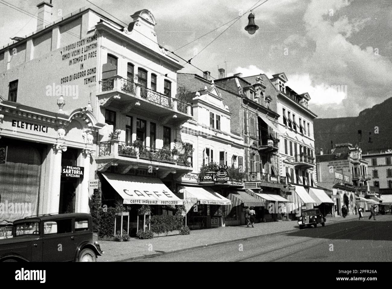 Bolzano - Vipiteno, Calice, Passo del Giovo 1938 Stock Photo - Alamy