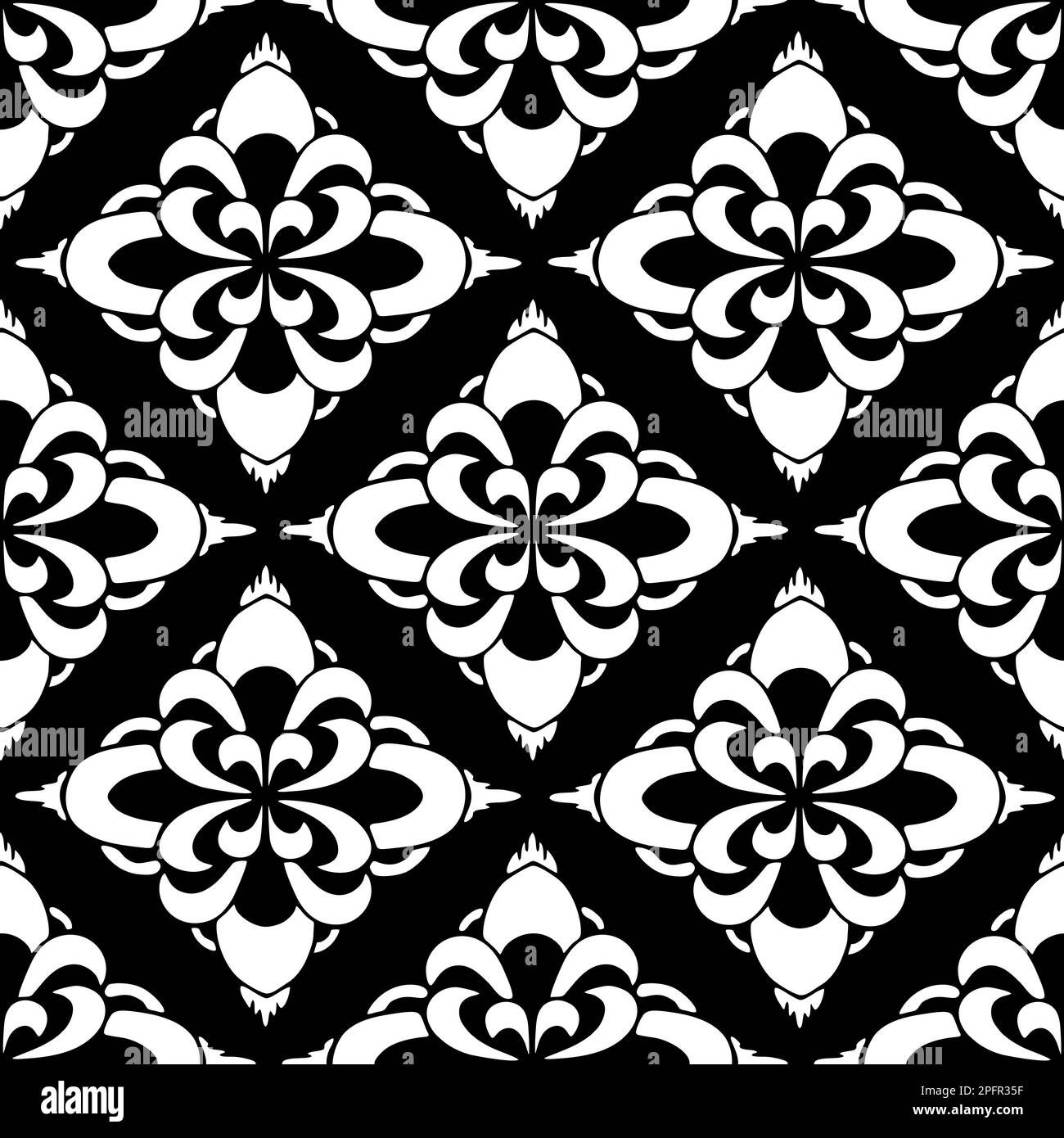 Black And White Symmetrical Designs