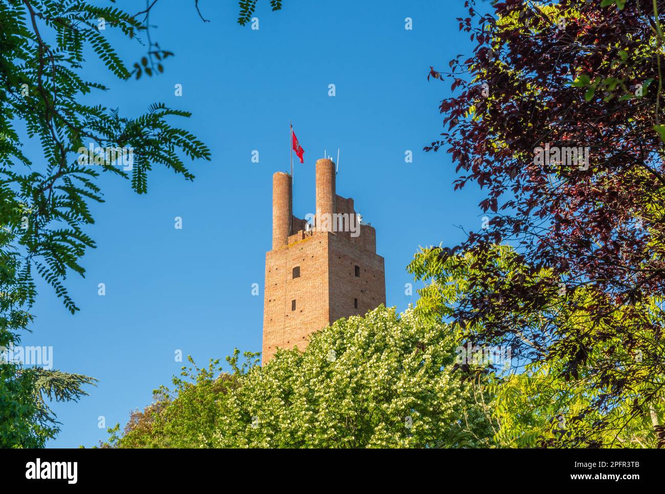 The Rocca of Federico II in San Miniato, Pisa province, Tuscany region ...