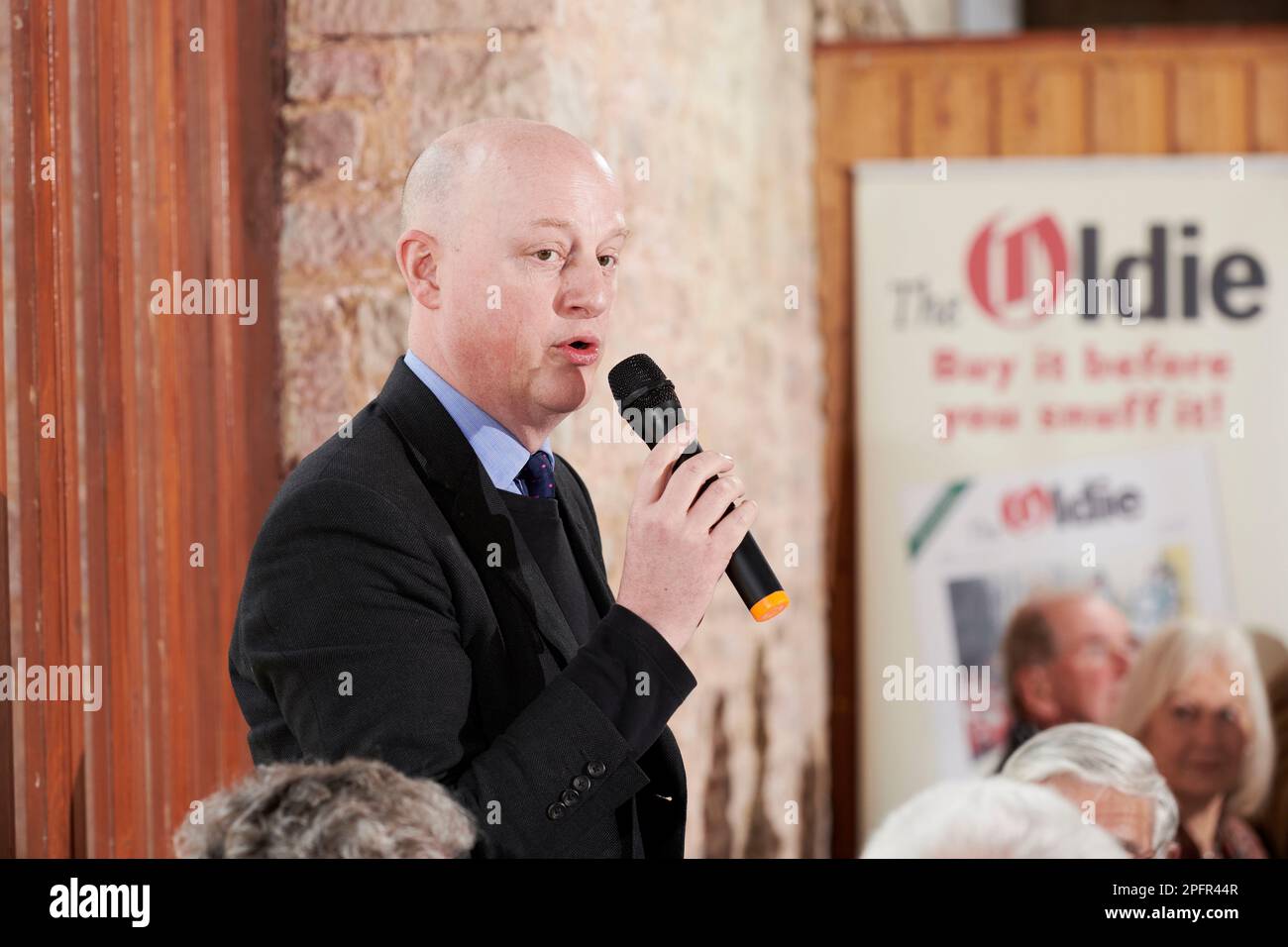 Harry Mount at the Oldie Literary Lunch; 14-03-23 Stock Photo - Alamy