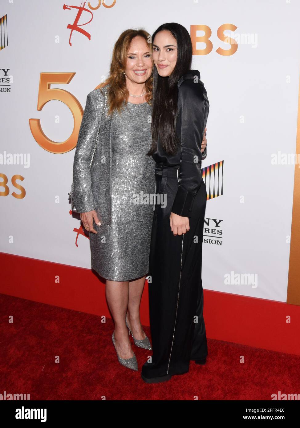 17 March 2023 - Los Angeles, California - Catherine Bach and Sophia ...