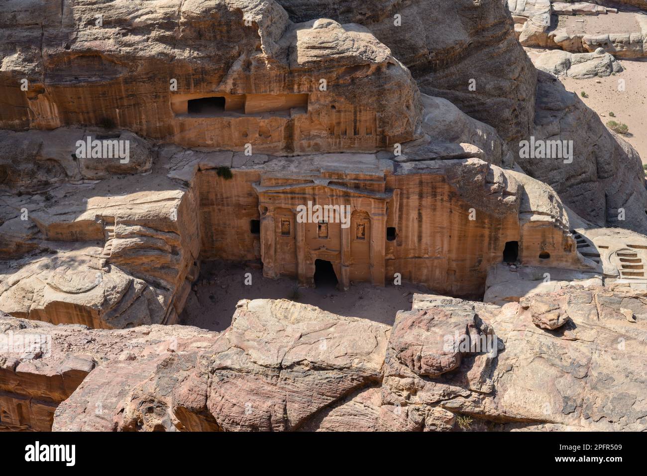 Triclinium Tomb of the Roman Soldier or Soldier's Grave in Petra ...