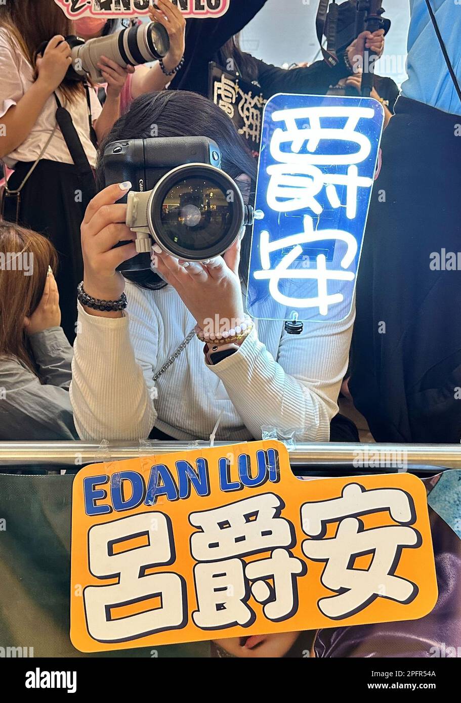 Alice Chan has been sleeping in a tent outside the Hong Kong Palace ...