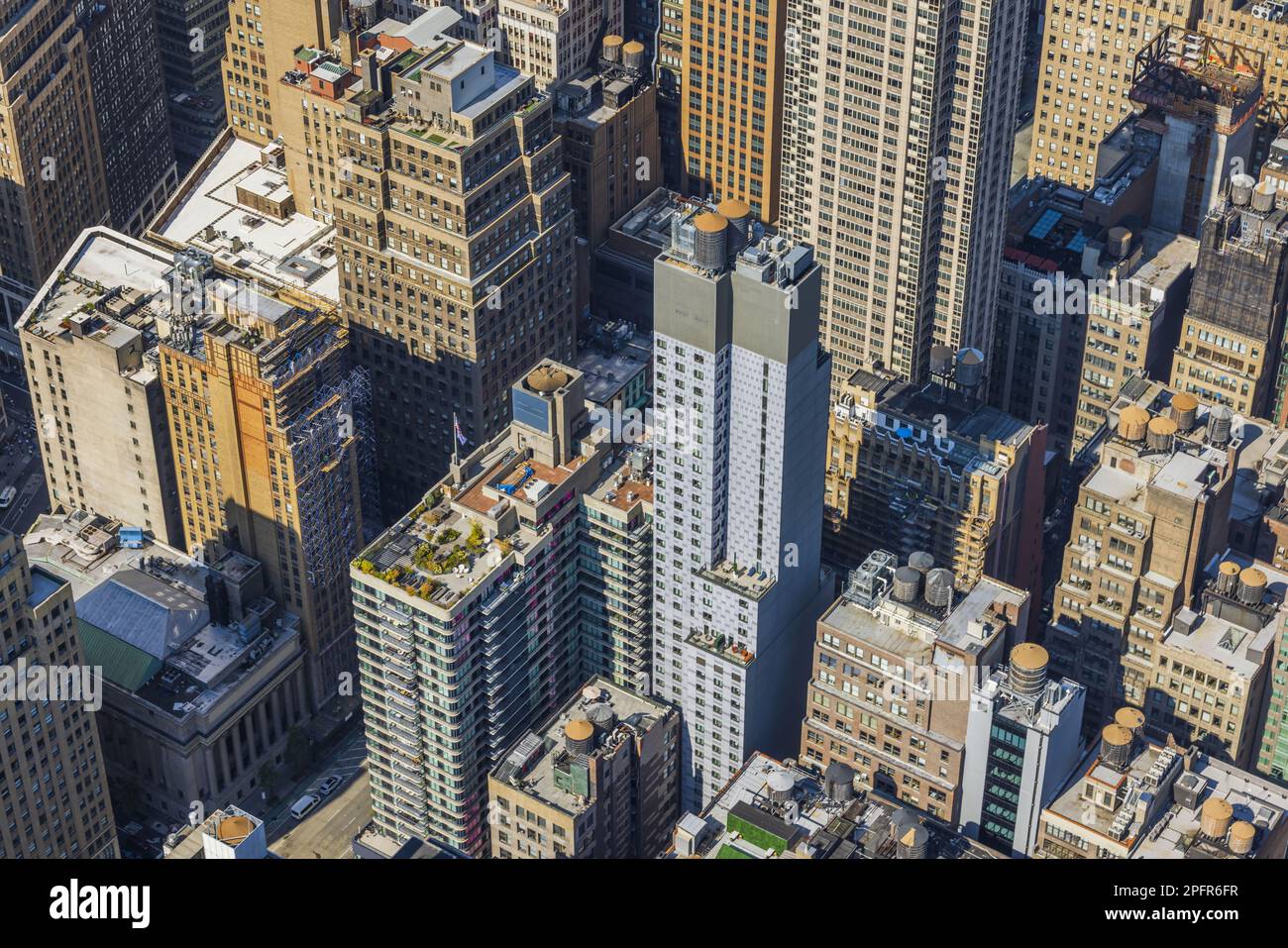 Skyscrapers Top View