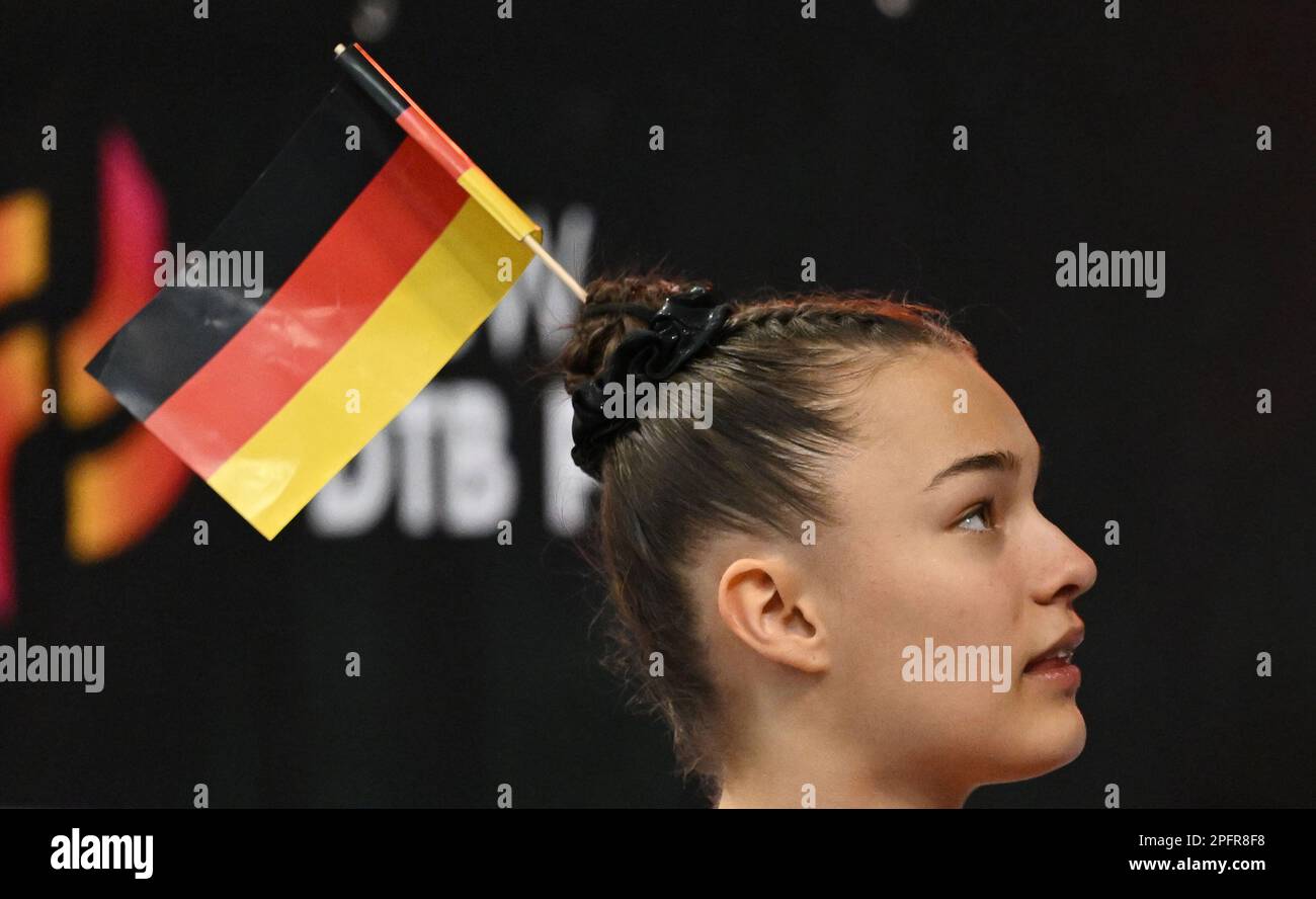 Stuttgart, Germany. 18th Mar, 2023. Gymnastics, DTB Cup, Women, Team ...