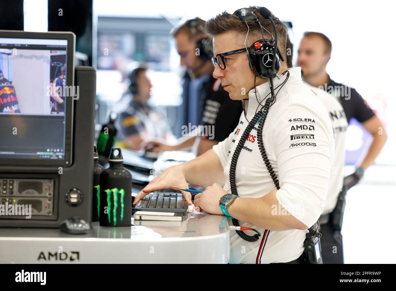 Jeddah, Saudi Arabia. 18th Mar, 2023. Peter Bonnington (GBR, Mercedes ...