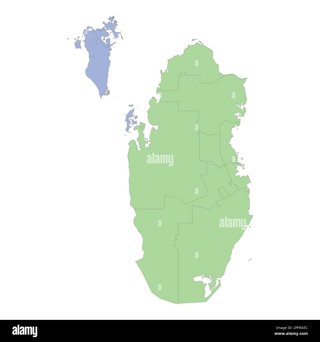 Bahrain and qatar Cut Out Stock Images & Pictures - Alamy