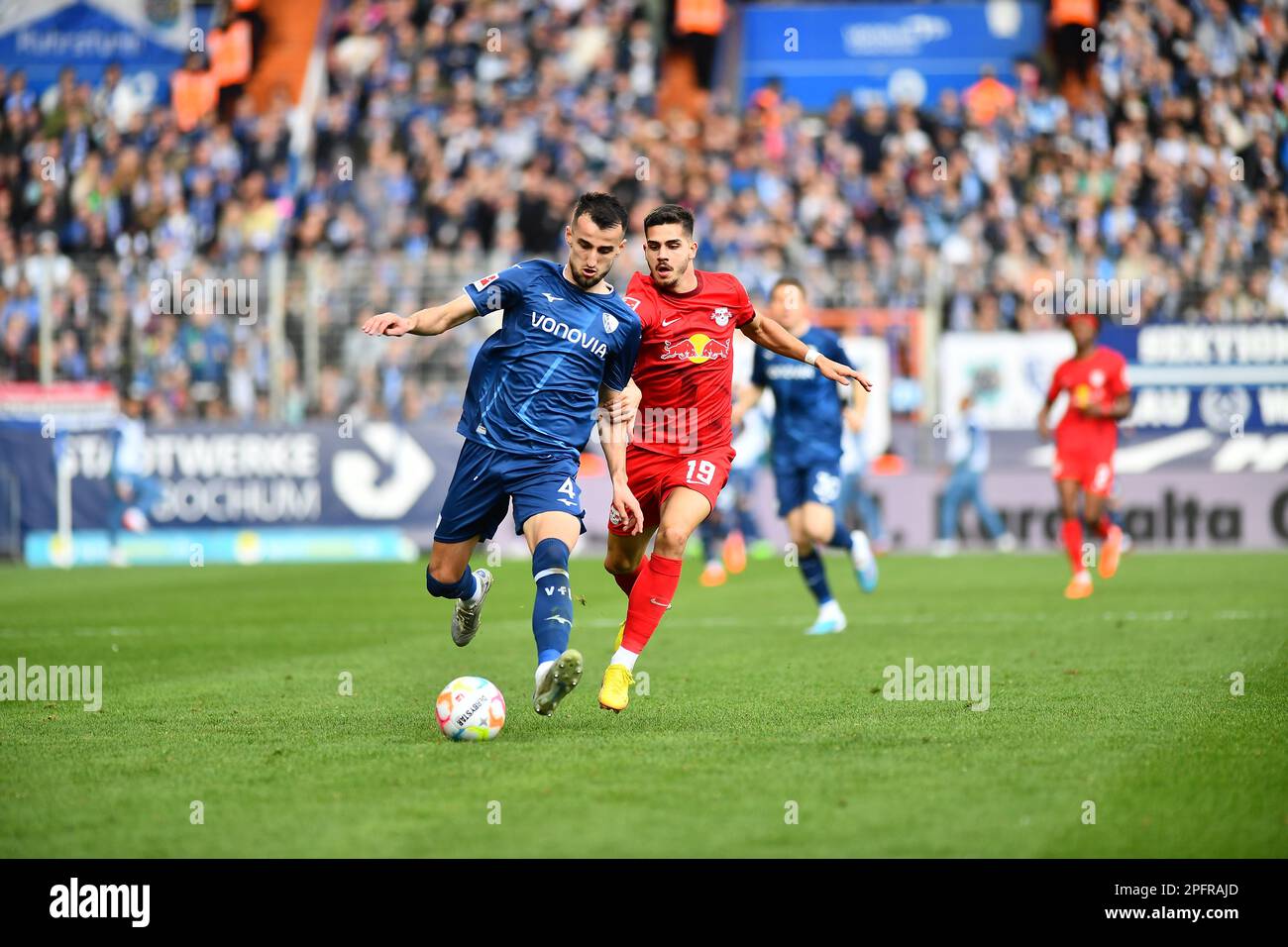 BOCHUM, GERMANY - MARCH 18, 2023: Erhan Masovic vs Andre Silva. The ...