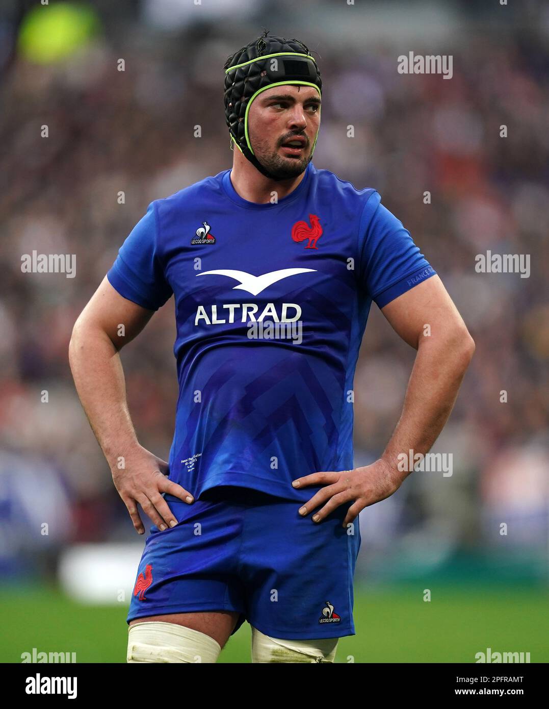 France's Gregory Alldritt during the Guinness Six Nations match at ...