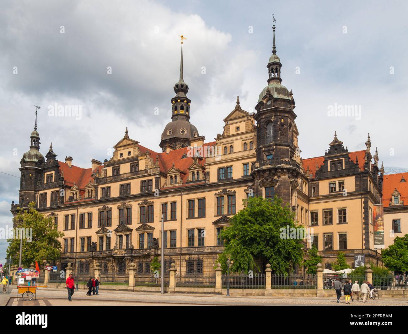 Dresden Castle - Royal Palace in Dresden, Germany Stock Photo - Alamy