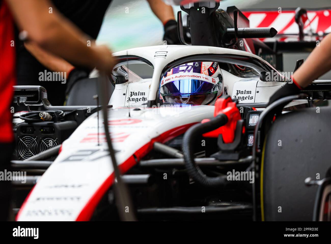 27 HULKENBERG Nico (ger), Haas F1 Team VF-23 Ferrari, action during the Formula 1 STC Saudi ...