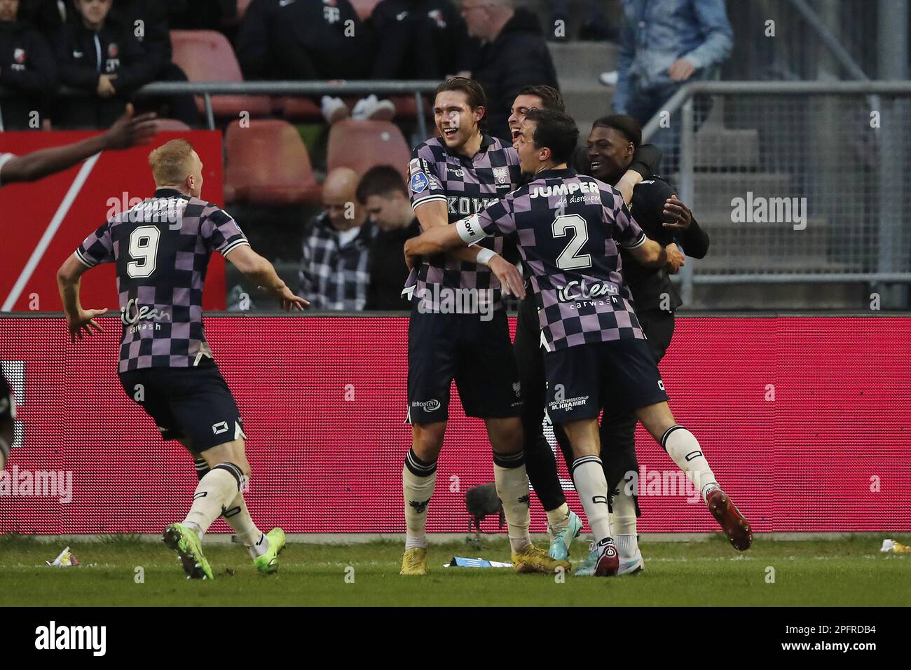 UTRECHT - (lr) Isac Lidberg of Go Ahead Eagles, Willum Willumsson of Go ...