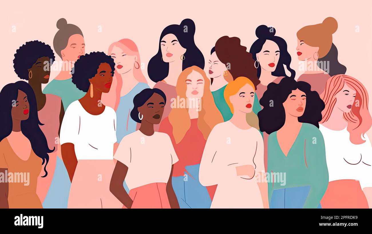 Intersectionality woman hi-res stock photography and images - Alamy