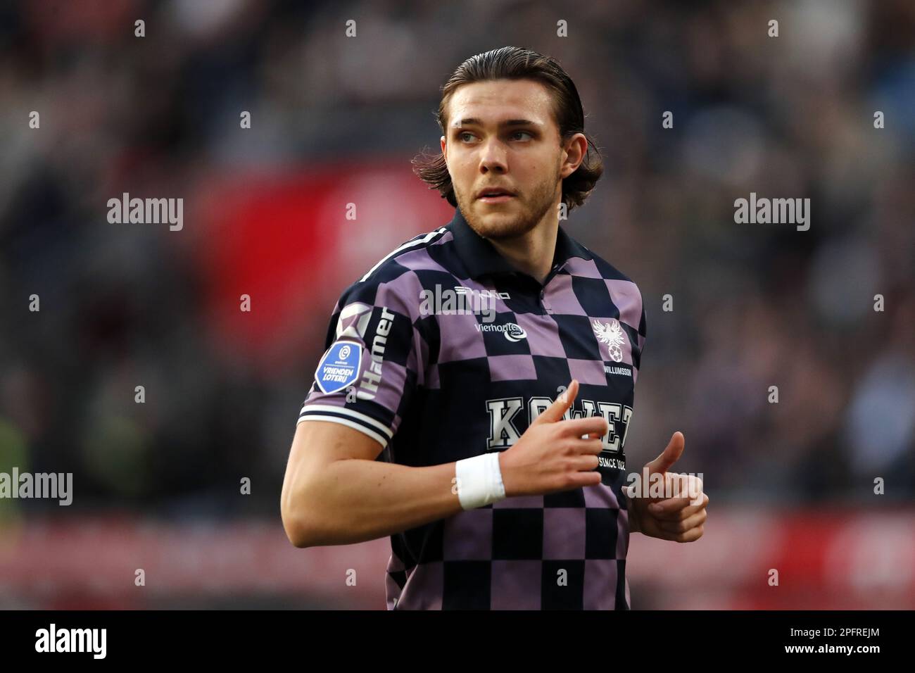 UTRECHT - Willum Willumsson of Go Ahead Eagles during the Dutch premier ...