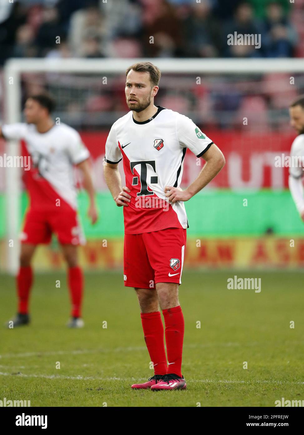 UTRECHT - Sander van der Streek of FC Utrecht during the Dutch premier ...