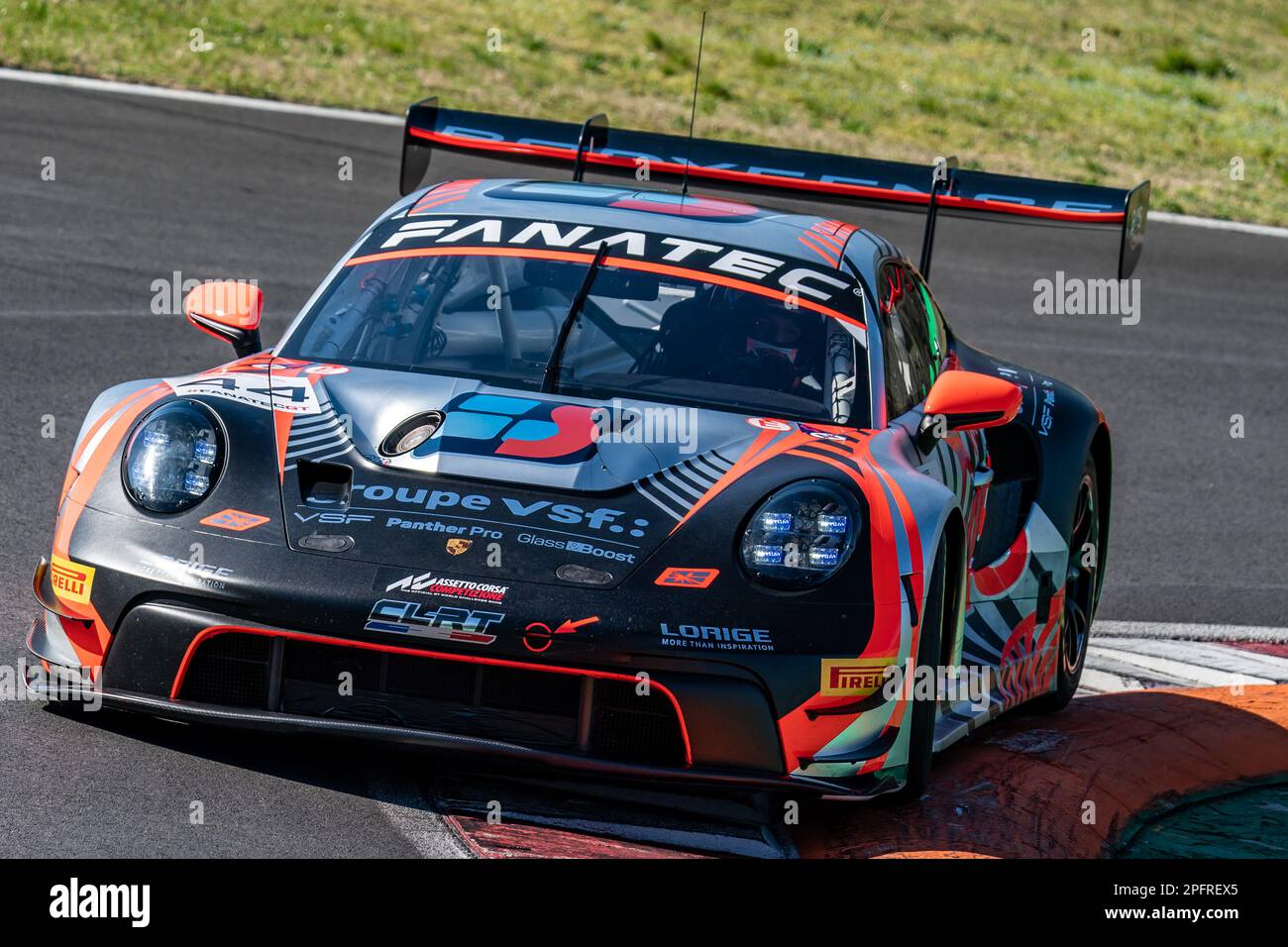 #44 Porsche 992 GT3 R, Team CLRT (FRA), 2023 Fanatec GT World Challenge ...