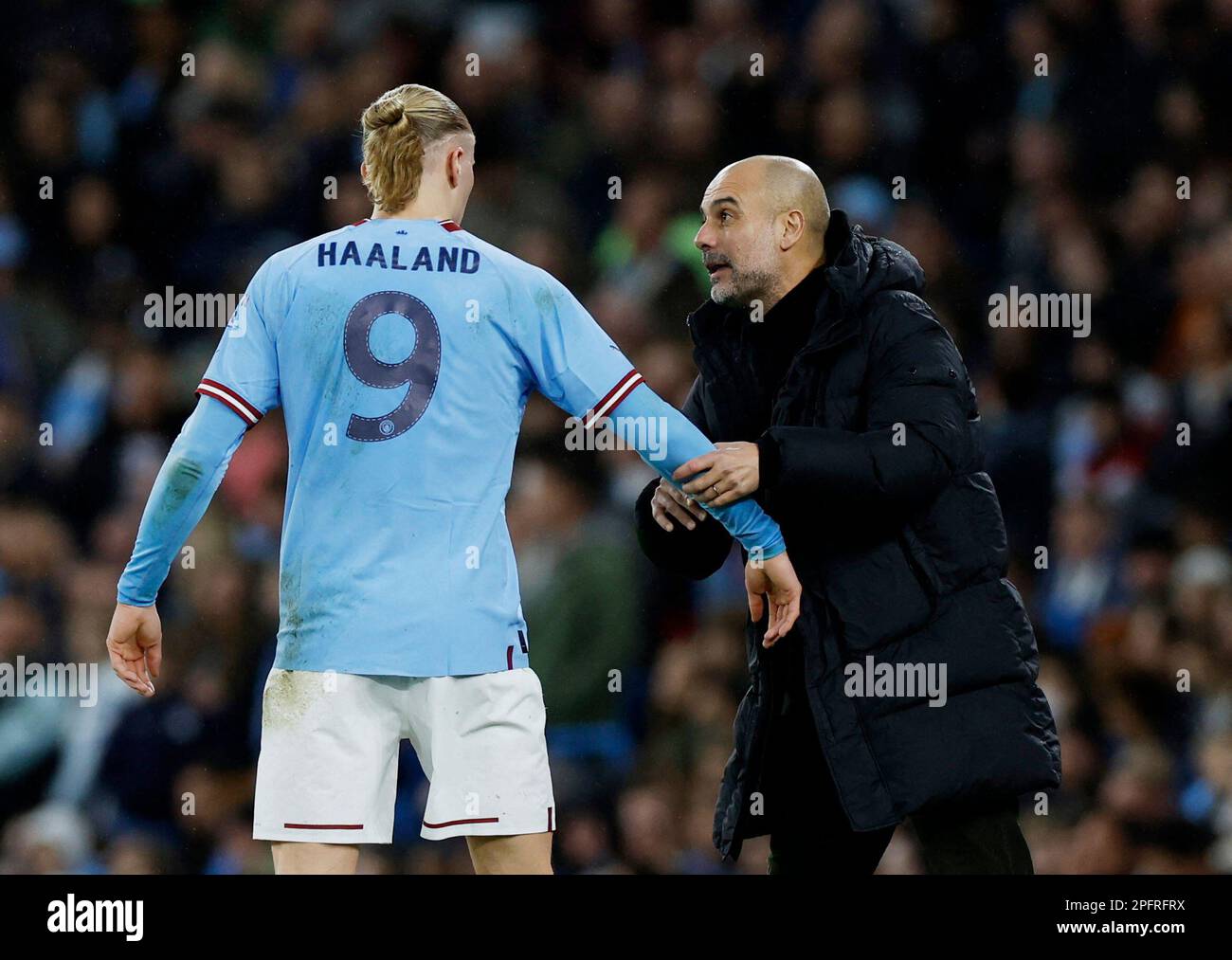 Erling haaland guardiola march 2023 hi-res stock photography and images ...