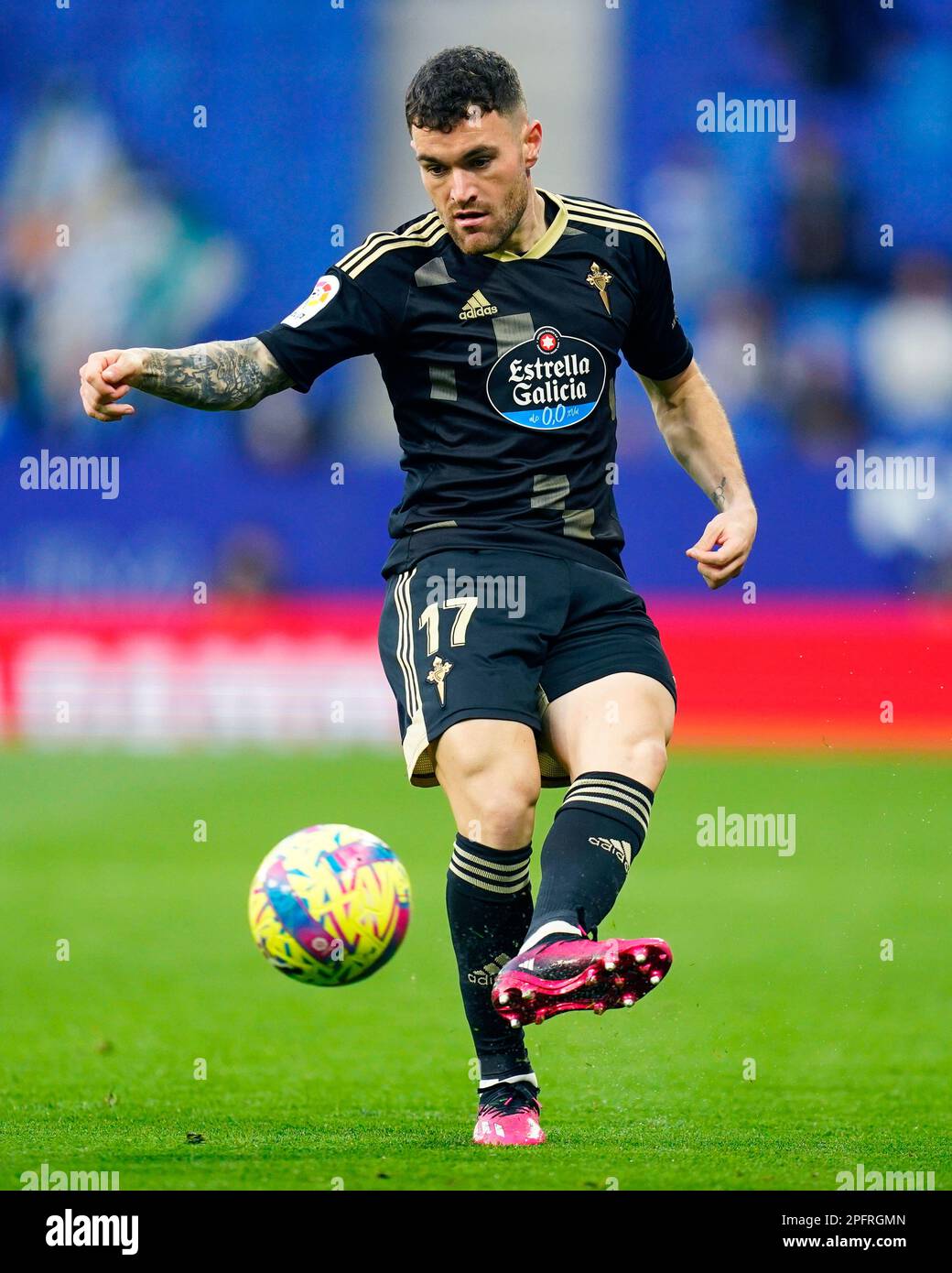 Javi Galan of RC Celta during the La Liga match between RCD Espanyol ...