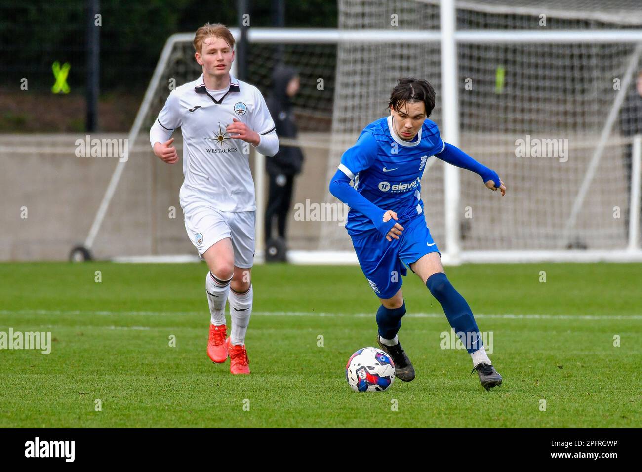 Swansea, Wales. 18 March 2023. Morgan Dance of Birmingham City in ...