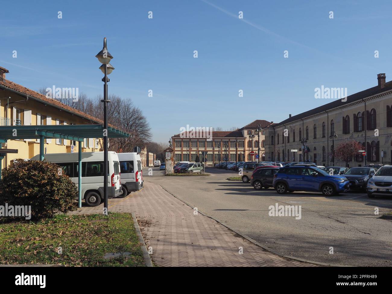 COLLEGNO, ITALY - CIRCA JANUARY 2023: La Certosa former monastery and ...