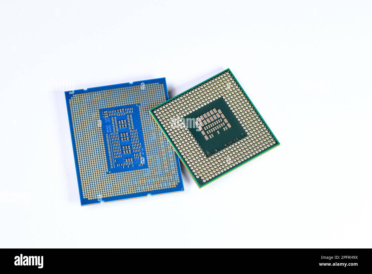 Cpu Central Processing Unit Computer Processor All Bottom Side Socket Contact Isolated On