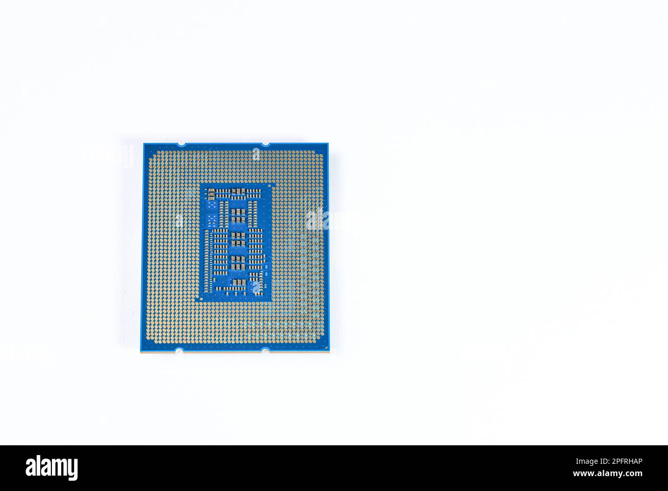 Cpu Central Processing Unit Computer Processor All Bottom Side Socket Contact Isolated On