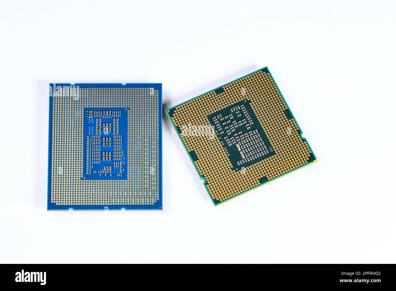 Cpu Central Processing Unit Computer Processor All Bottom Side Socket Contact Isolated On