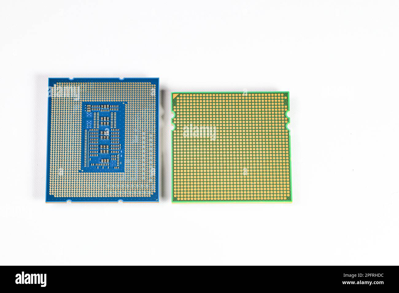 Cpu Central Processing Unit Computer Processor All Bottom Side Socket Contact Isolated On