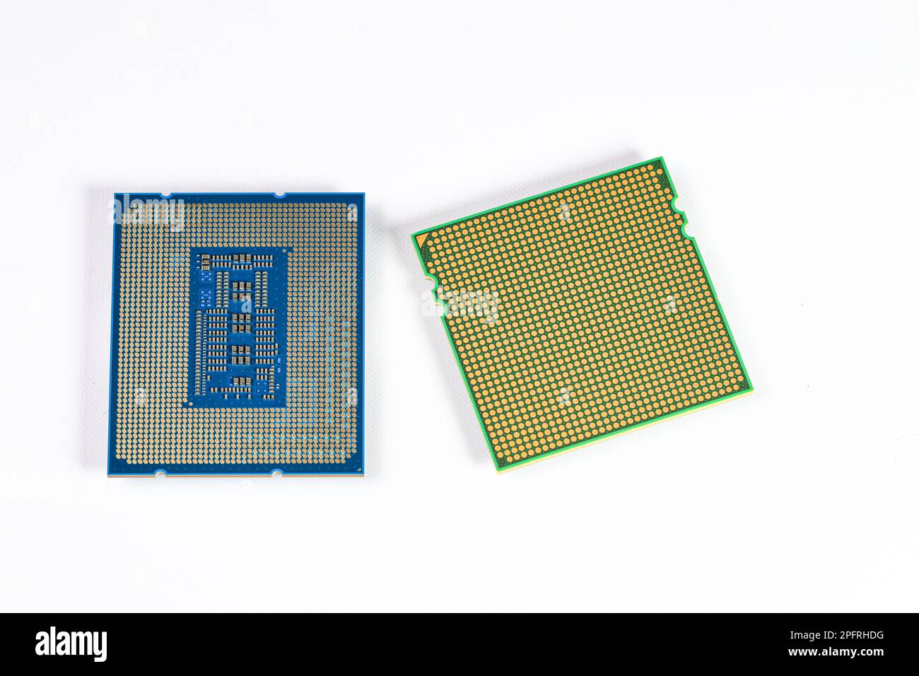 Cpu Central Processing Unit Computer Processor All Bottom Side Socket Contact Isolated On