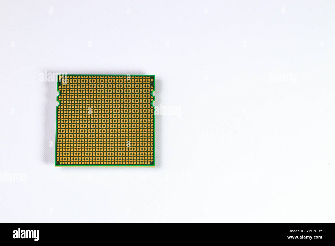 Cpu Central Processing Unit Computer Processor All Bottom Side Socket Contact Isolated On