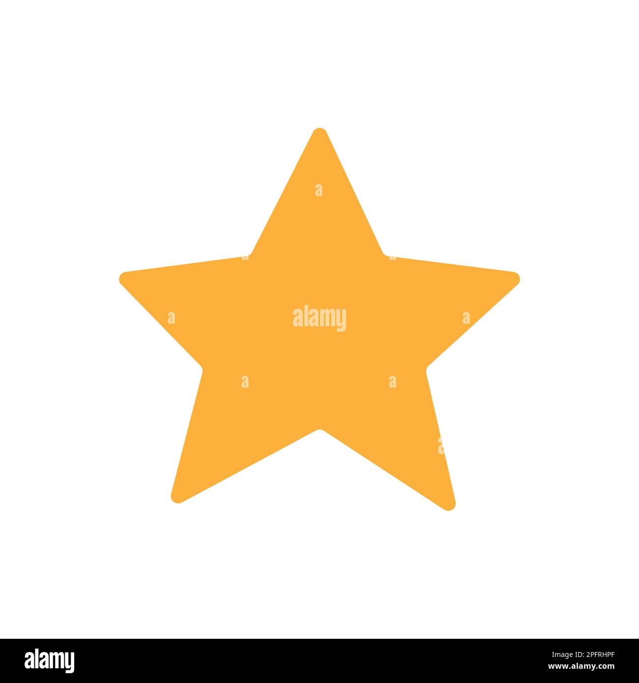 shiny golden star icon on white background Stock Vector Image & Art - Alamy