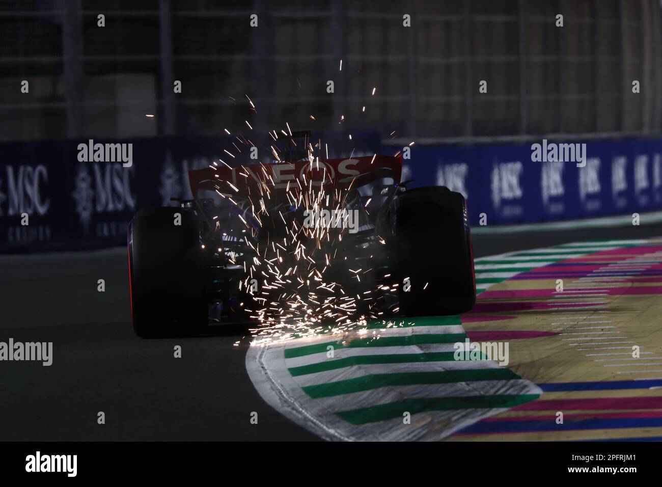 Jeddah, Saudi Arabia. 18th Mar, 2023. George Russell (GBR) Mercedes AMG ...