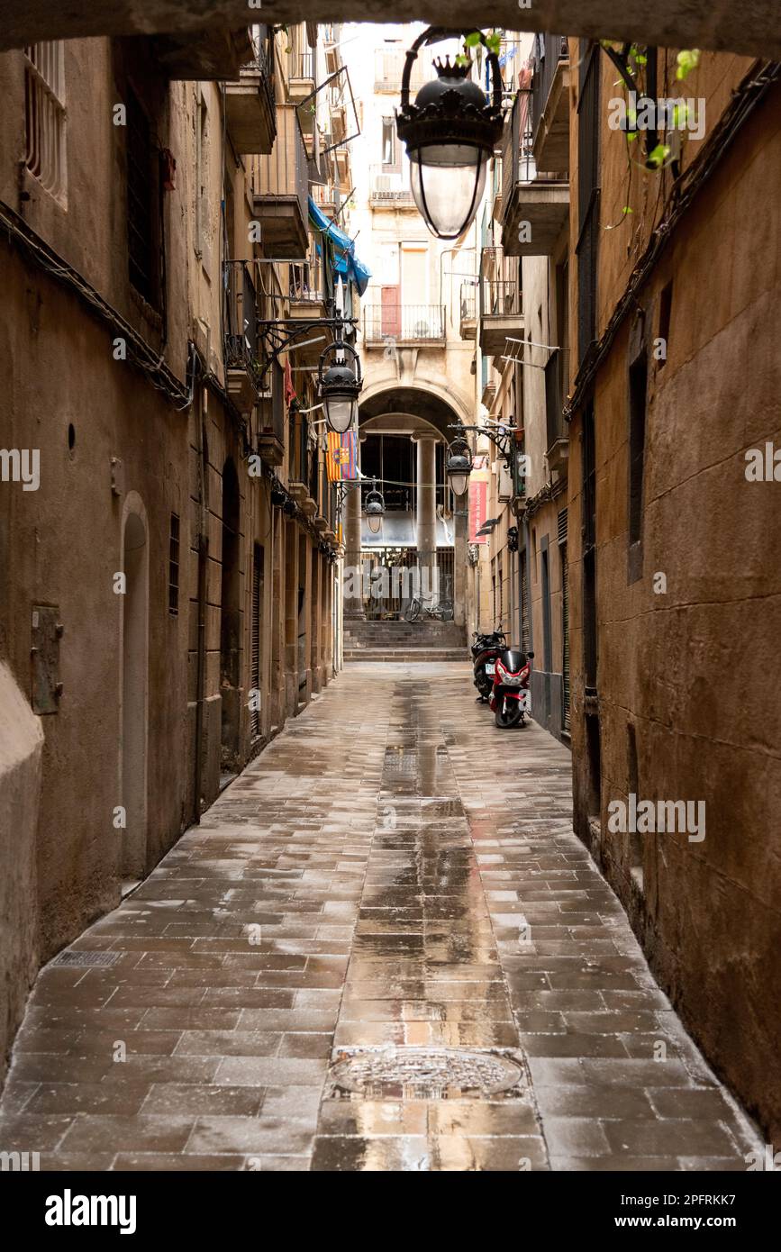 Gothic quarter exploration hi-res stock photography and images - Alamy